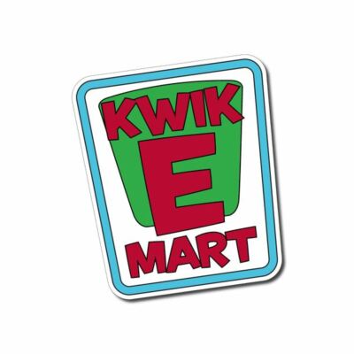 Kwik-E-Mart Sticker / Decal - Funny Cartoon Laptop Car | eBay Australia