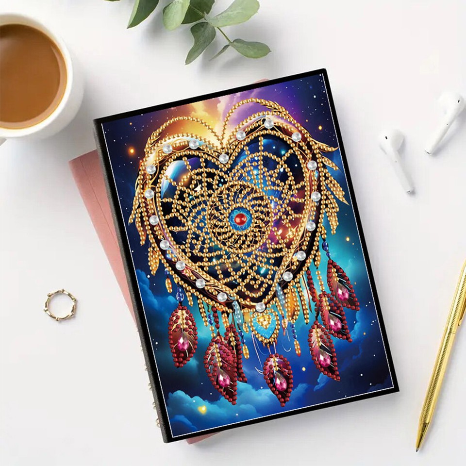 5D Diamond Painting Notebook DIY Special Shaped Diamond Painting ...