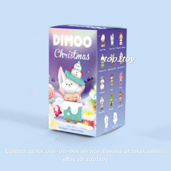 POP MART x DIMOO WORLD Merry Christmas 2020 Santa Claus Mini Figure | eBay