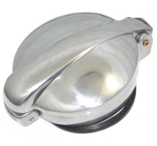 New Flip Up Gas Petrol fuel filler Monza Cap Alloy 2.45" Threaded Neck ...