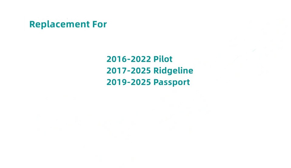 Driver/Left Side Front Door Window Glass For Honda Ridgeline/ Pilot ...