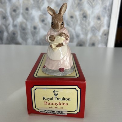 Royal Doulton Mother and Baby Bunnykins DB167 Original Box | eBay UK