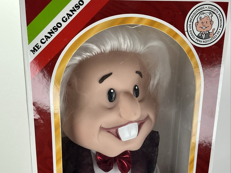 Amlito Morena Doll 12” Presidente Amlo Lopez Obrador Con Sonido Made In ...