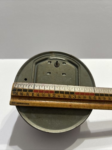 Vintage Add O Bank Locking Coin Money Bank Lockbox Safe With Key Home ...