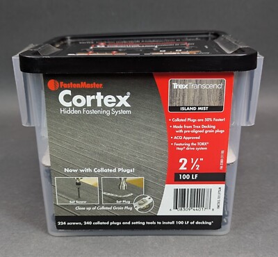 Cortex Hidden Screw & Plug Fastening System for Trex Decking - Island ...