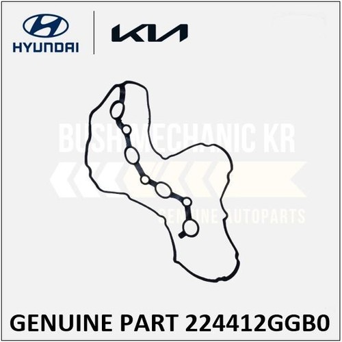 GENUINE OEM Hyundai Kia Rocker Cover Gasket 224412GGB0 | eBay