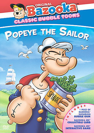 Bazooka - Popeye the Sailor (DVD, 2005) for sale online | eBay