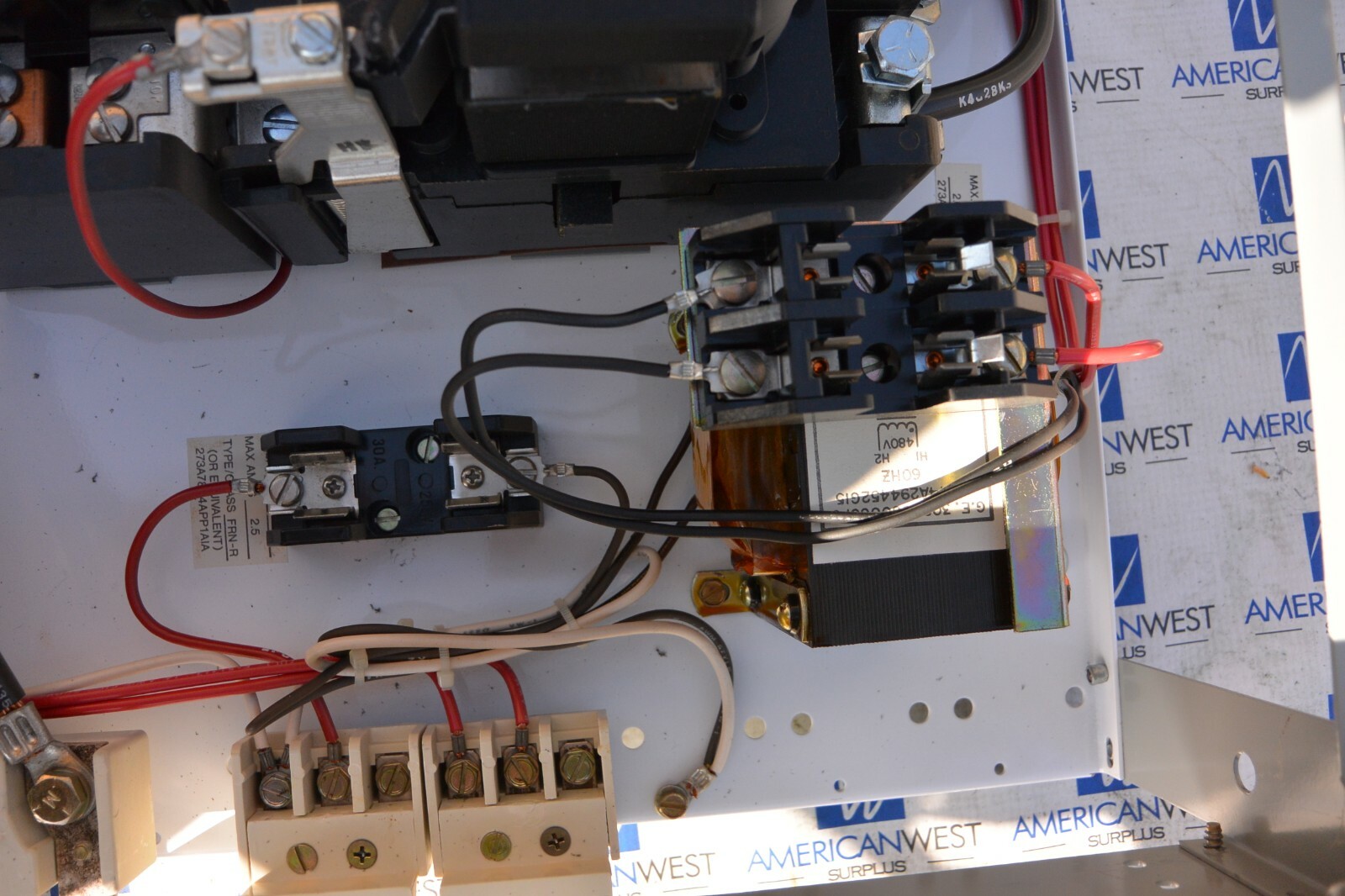 GE 8000 MCC Size 3 Combination 100 amp TEC Breaker FVNR 24" Bucket with ...