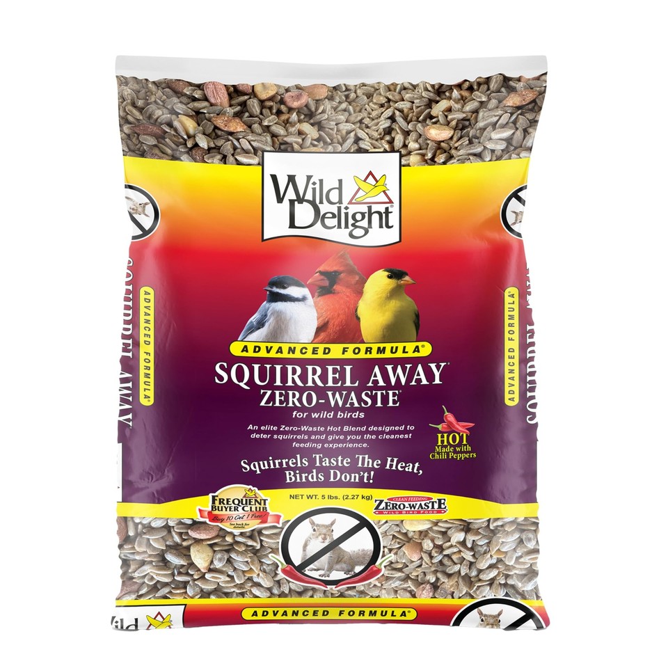 Wild Bird Food 5lbs Made with Chili Peppers For Feathered Friends 150 ...