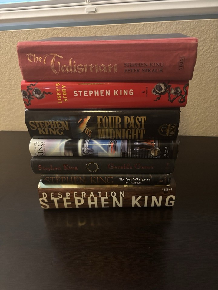 Stephen King First Edition/First Print Hardcover Collection (7 Books ...