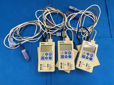 Drager MicrO2 #72 63 614 w/ Drager #7499614E53OU *Lot of 3* | eBay