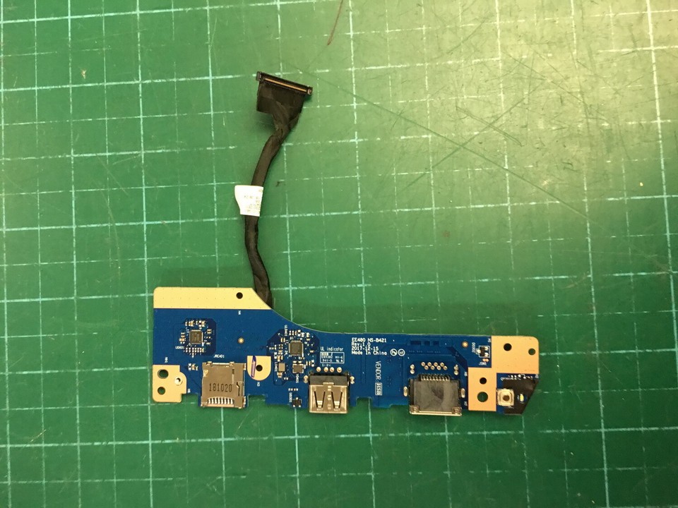 Genuine Lenovo ThinkPad E480 USB Power Button Board w/ Cable NS-B421 | eBay