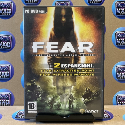 Fear + 2 Expansions PC Game DVD ROM Official Version Horror | eBay