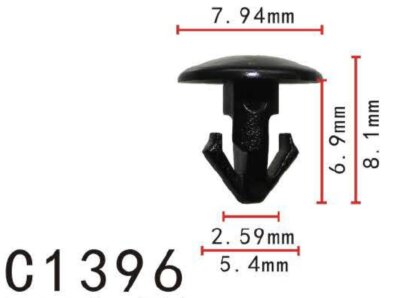 20pcs Fit Nissan Murano REAR DOOR-Surround Weather Strip Clip ...