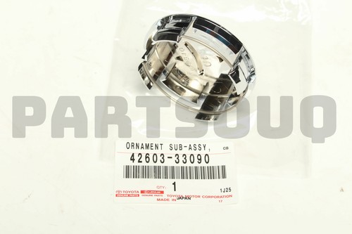 4260333090 Genuine Toyota ORNAMENT SUB-ASSY, WHEEL HUB 42603-33090 | eBay