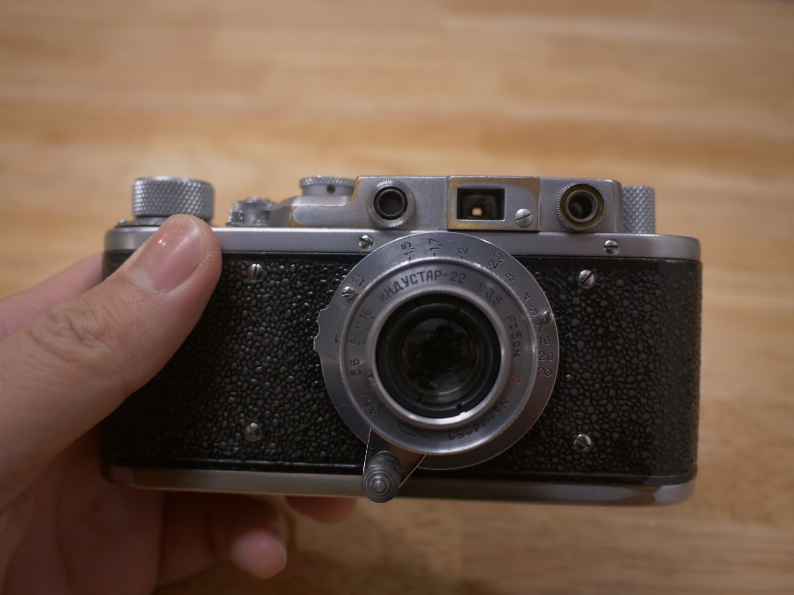 Brassing Exc+++ SOVIET USSR "ZORKI 1" camera + TUBE COLLAPSIBLE ...