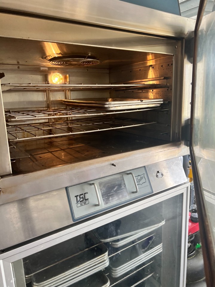 used but working duke oven proofer TSC-6/18M Serial Number 091222536 | eBay