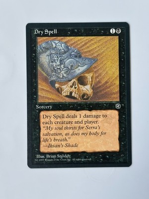 Dry Spell Homelands Magic the Gathering Card | eBay