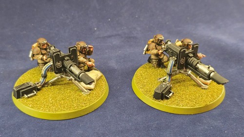 GW Warhammer 40K Astra Militarum Plastic Cadian Guard Heavy Weapons ...