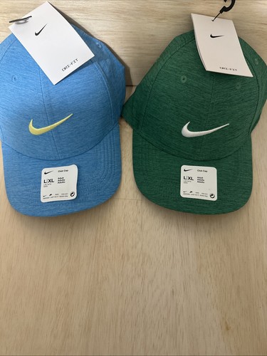 Lot Of Two- Nike Club Hat/ Cap Dri Fit Adult Unisex Strapback Size L/XL ...