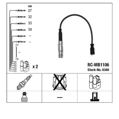 NGK RC-MB1106 Ignition pour Mercedes-Benz W169 | eBay