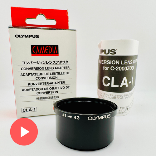 [MINT] Olympus CLA-1 conversion lens adapter 41 to 43 for CAMEDIA C ...