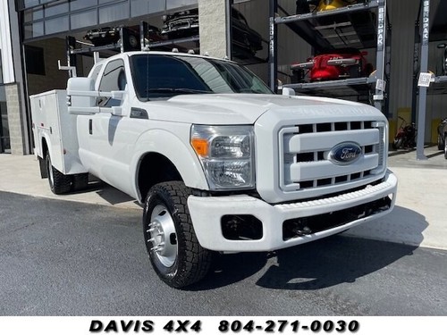 2013 Ford F-350 Dually Extended Superduty Utility Body 4X4 | eBay