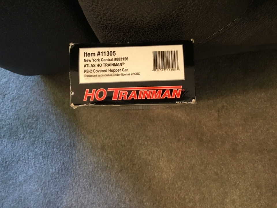 Atlas 11305 HO TrainMan New York Central PS-2 Covered Hopper Car ...