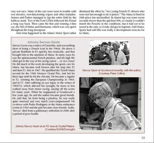 Matra Sports Cars - MS620, 630, 650, 660, 670 1966 to 1974 WSC Giants ...