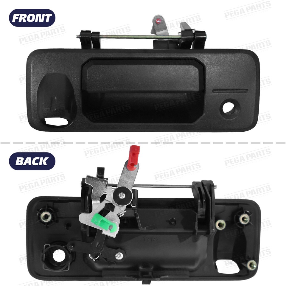 Primed Rear Tailgate Shell Tail Gate Cable Handle For 2016-2023 Toyota ...