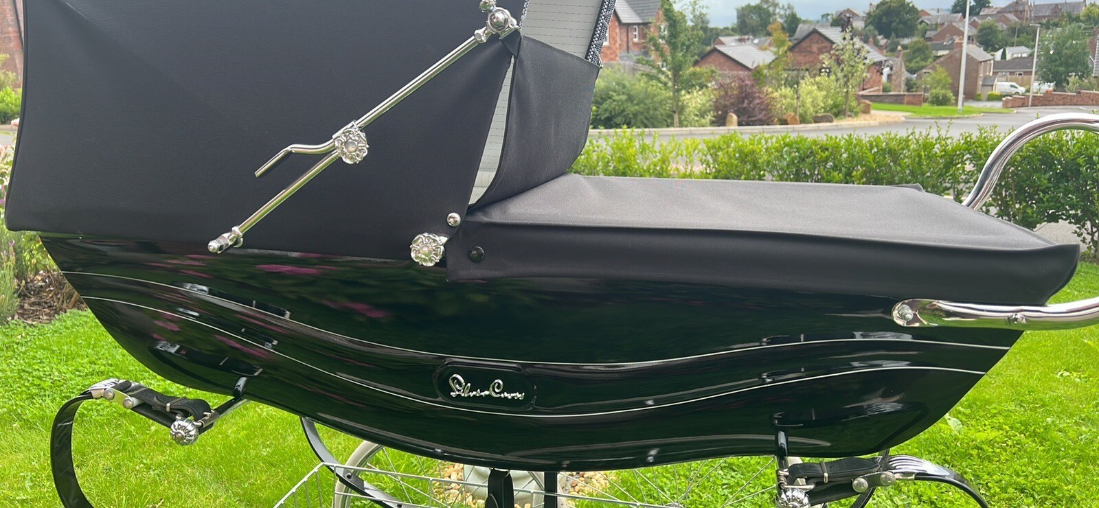 Silver Cross Coachbuilt Balmoral Pram Black | eBay UK