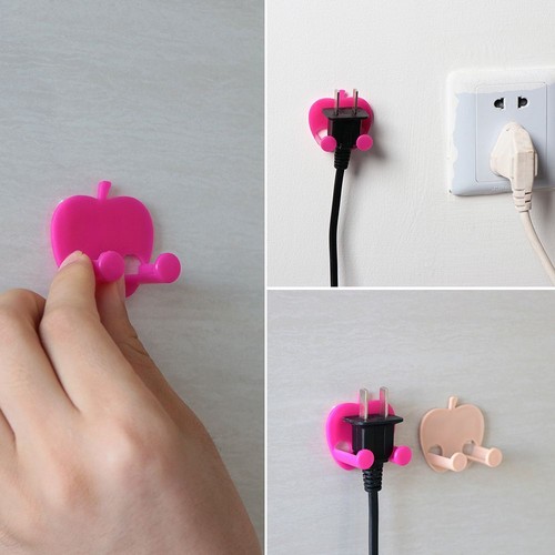 1/4 Pcs Home Living Kitchen Tool Multifunction Hanger Plug Wire Hook ...