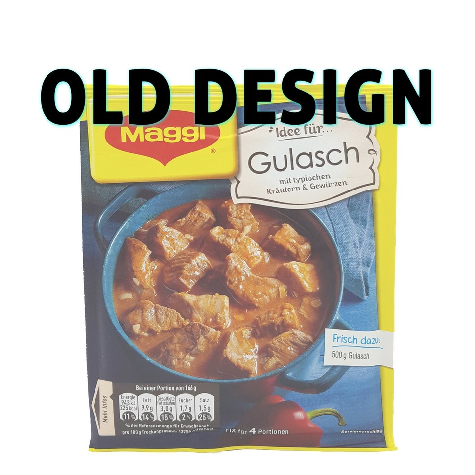 8x Maggi Fix & Fresh 🍲 Gulasch goulash spice mix condiment TRACKED ...