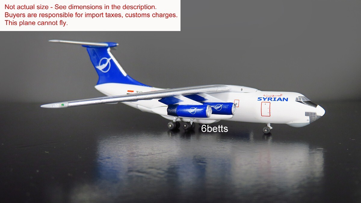 Aeroclassics 1/400 Syrian IL-76 YK-ATA Diecast Metal Model Plane T | eBay
