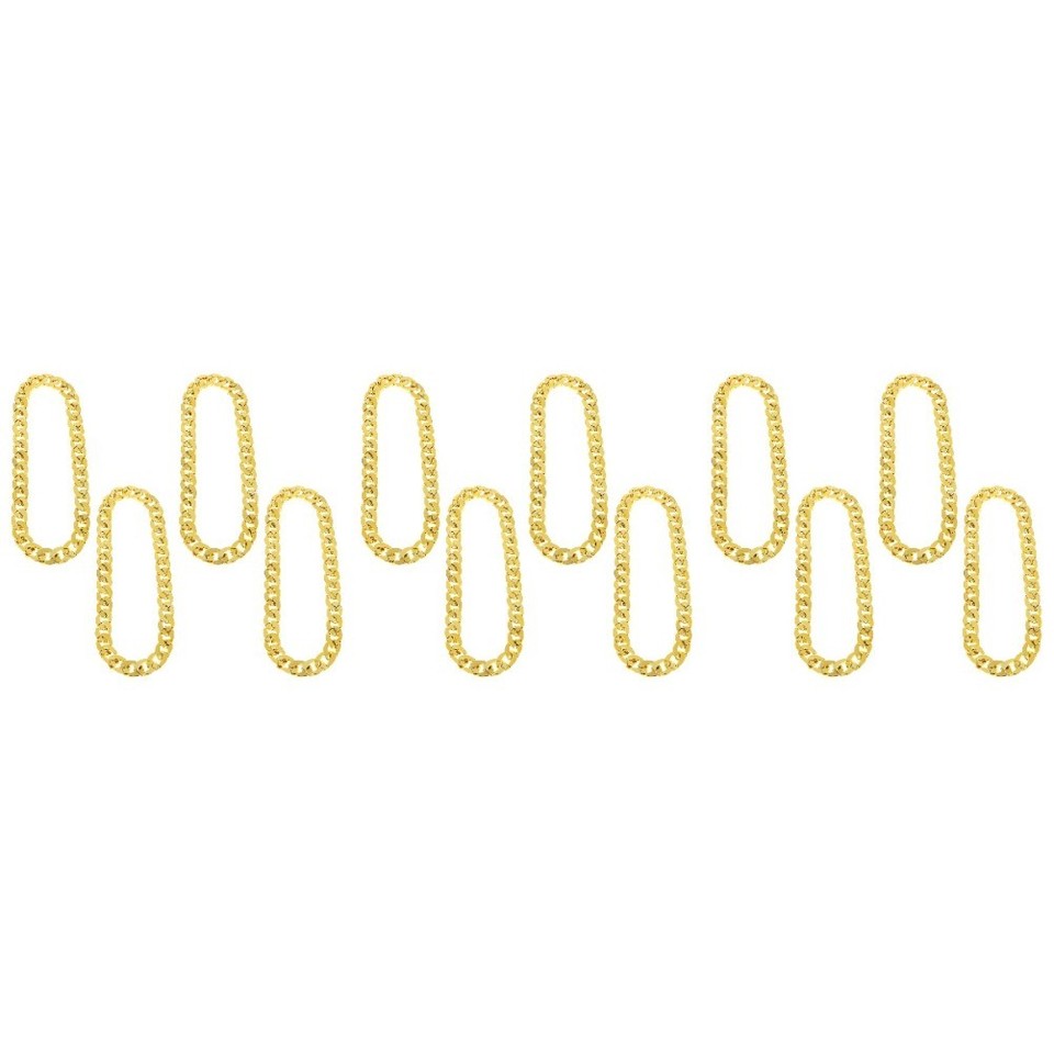 3 Pack Rapper Accessories Hip-hop Necklace Jewelry Chain for Male | eBay UK