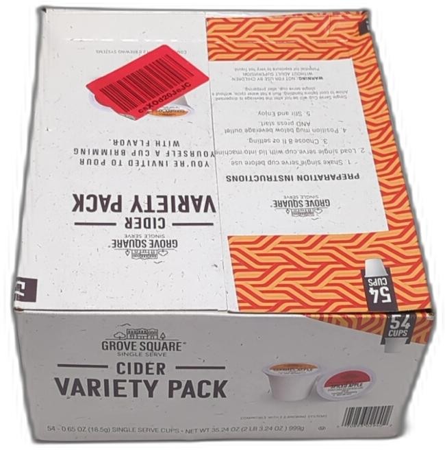 *2025-12-13* Grove Square Cider Pods, Variety Pack, Single Serve (pack ...