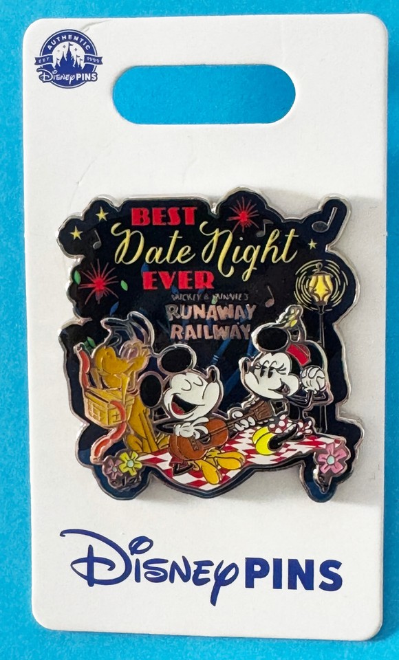 Disneyland Collector Pin Runaway Railway BEST DATE NIGHT EVER Mickey ...