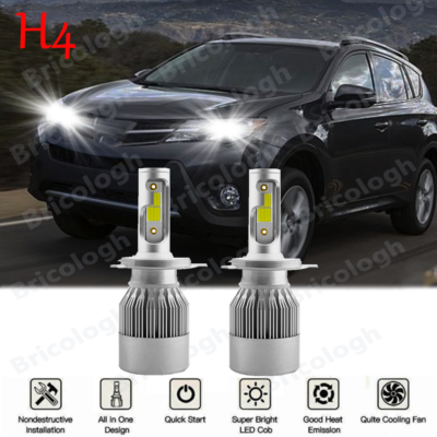 For Toyota Rav4 2001 2002 2003 2004 2005 - LED Headlight Hi/Low Beam ...