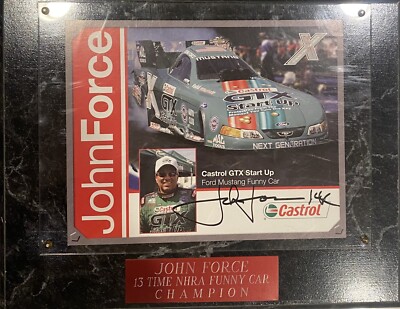 2011 Press Pass Legends JOHN FORCE AUTOGRAPH AUTO 8/75 | eBay