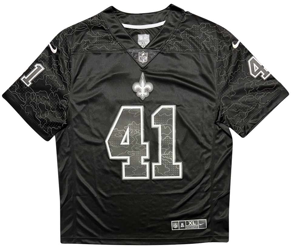 ALVIN KAMARA SIGNED NEW ORLEANS SAINTS RFLCTV NIKE LIMITED #41 JERSEY ...