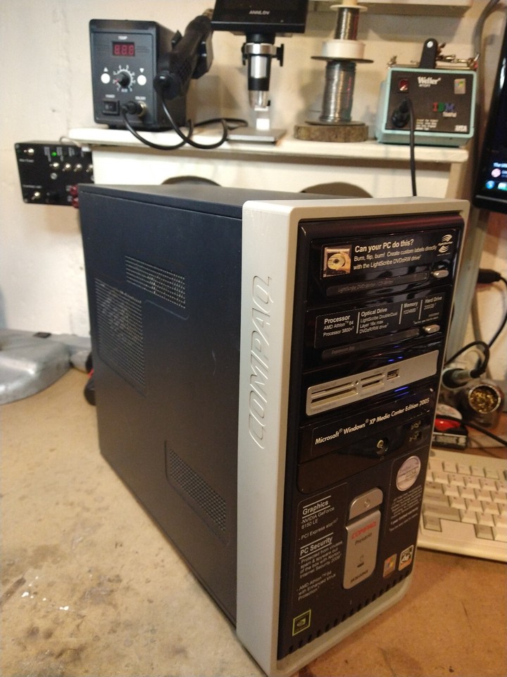 Retro Gaming Computer Compaq Presario SR2030NX (Original Compaq OS ...