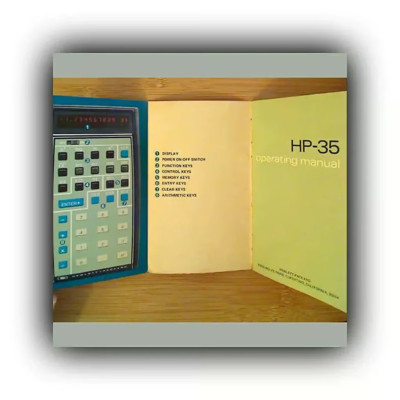 Operating Manual for Vintage Hewlett Packard Calculator HP-35 [HP User ...