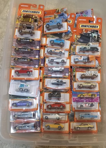 Matchbox Lot of 8 mixed carded vehicles 2020 to 2024 packaged Cars ...