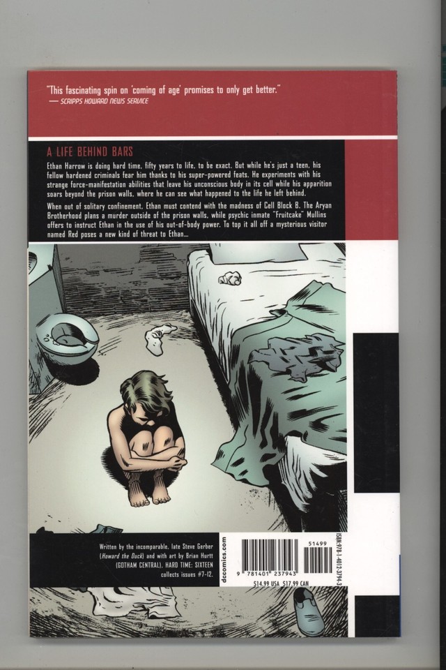 Hard Time: Sixteen by Steve Gerber & Brian Hurtt DC Comics NEW Never ...