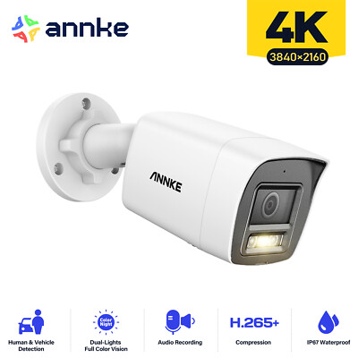 ANNKE C800 4K POE Security IP Camera 8MP Video Outdoor Night Vision H ...