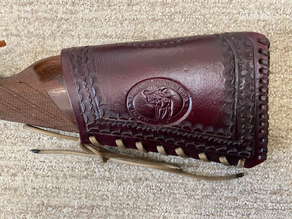 LEATHER GUN STOCK COVER WINCHESTER MODEL 94 PRE 64 BUT STOCK | eBay