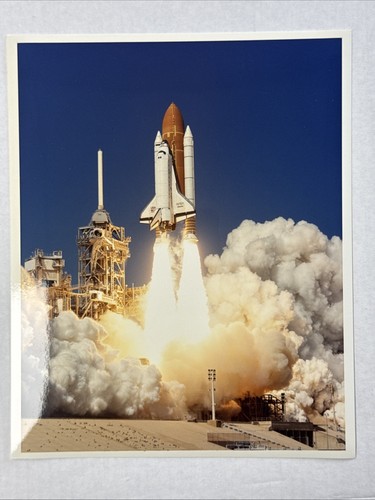 NASA STS 66 Shuttle Atlantis Launching From LC 39B Press Photo 7 | eBay