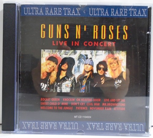 GUNS N' ROSES LIVE IN CONCERT BRAZIL 1996 FIRST PRESS CD STAR BOX MT CD ...