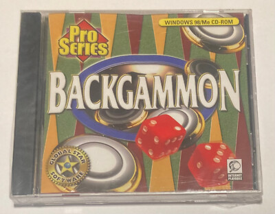 BACKGAMMON [NEW] Windows 98/me CD-Rom Pro Series | eBay