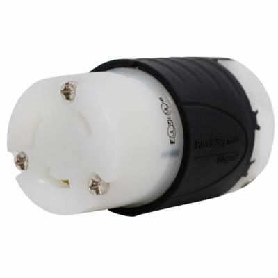 NEMA L6-30R Connector - Rated for 30 Amps, 250V, 3-Wire - Iron Box ...